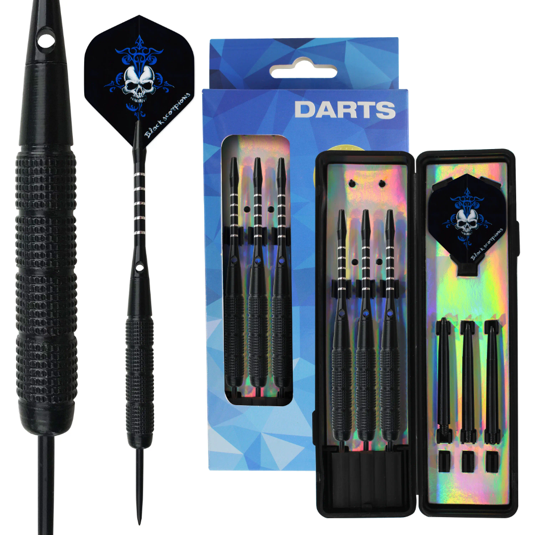 Steel Tip Darts – Iron & Copper Barrels with Classic Grip – Dart Zone